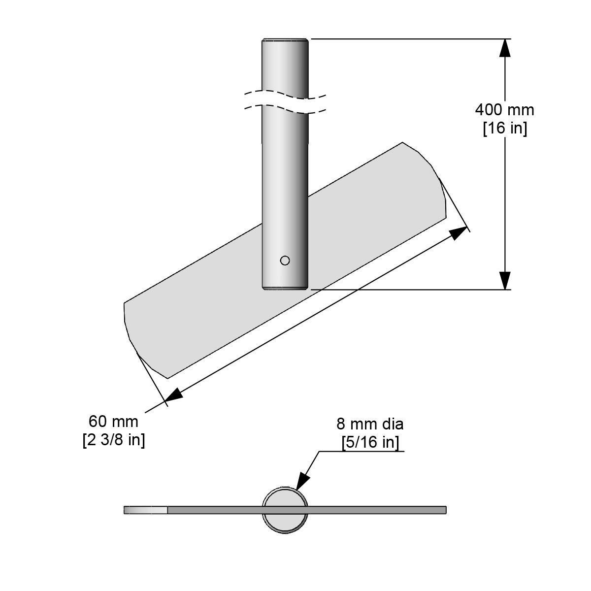 Caframo Pivoting Blade - A140 | Scientific Stirrers